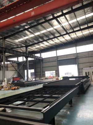 China Large H Shaped Steel Laser Cutting Machine With Gantry Dual Driven Structure for sale