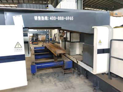 China H Beam Structural Steel Fiber Laser Cutting Machine 3000w for sale
