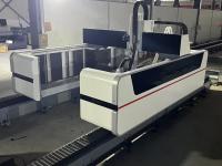 China CAD File Formats Supported Exchange Table Laser Machine With And AC380V/50Hz/60Hz Power Supply for sale