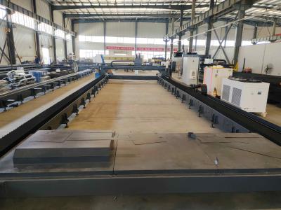 China High Power Steel Structure Laser Cutting Machine 3000W For Aluminum for sale