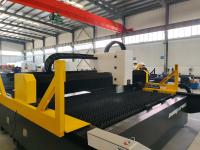 China High Precision Sheet Metal Laser Cutting Machines With 80m/min Max. Cutting Speed Fiber Laser Water Cooling for sale