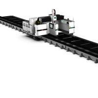 China High Stability H I Beam Laser Cutting Machine for Steel Structure Fabrication for sale