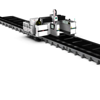 China High Stability H I Beam Laser Cutting Machine for Steel Structure Fabrication for sale