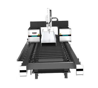 China Automatic CNC H Beam Gantry Composite Steel Laser Cutting Machine With 12kw And 20kw for sale