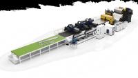 China Automobile Applicable Unrolling 4 Laser Cutting Heads Laser Cutting Machine with 3/380V/50Hz Power for sale