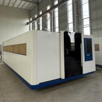 China BOCHU Software Exchange Table Laser Cutting Machine With Repositioning Accuracy ±0.02mm And Cutting Speed 0-40m/min for sale