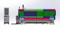 China AC380V/50Hz Power Supply Gantry Laser Cutting Machine With Quick Fast Speed And Cypcut Software for sale