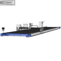 China Powerful Gantry Laser Cutting Machine With Water Cooling Cypcut Control System And AC380V/50Hz Power Supply for sale
