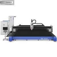 China High Precision Automated System Gantry Laser Cutting Machine With Water Cooling  ±0.03mm Positioning Accuracy for sale