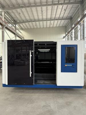 China Dual Drive Rack Pinion Transmission System Exchange Table Laser Cutting Machine For CAD Files Processing Width 1500mm/2000mm for sale