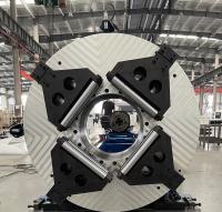 China Cutting Angle 0-45 Degrees Three Chuck Tube Cutting Machine with Water Cooling and X-axis Rangle 1000MM for sale