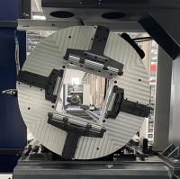 China Cutting Angle 0-45 Degrees Three Chuck Tube Cutting Machine with Water Cooling and X-axis Rangle 1000MM for sale