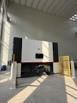 China Dual Drive Rack Pinion Transmission System CNC Laser Cutting Machine for sale