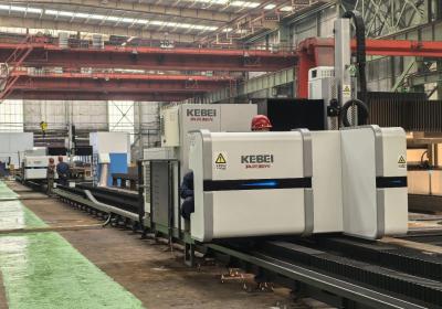 China 12KW/20KW/30KW/40KW Fiber Laser Cutting Machine with 1000mm Max Cutting Width for sale