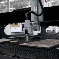 China 14000mm*500mm Plate Sheet Fiber Gantry Laser Cutting Machine Bevel Cutting Two Z Aaxis Design for sale