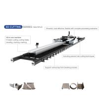 China Industry 3D 5 Axis 12kw H Beam Steel Structure Fiber Laser Metal Cutting Machine CNC I Beam Laser Drilling Cutter Machine for sale