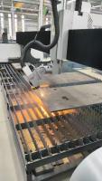 China High Power Large Format 12KW Metal Fiber Laser Cutting Machine for Thick Metal Sheet for sale