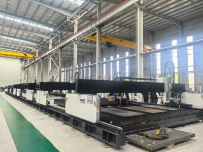 China 12KW 20KW 30KW High Power Large Format Enclosed Fiber Laser Cutting Machine For Sheet Metal for sale