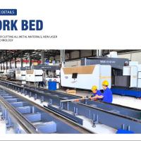 China Kebei Intelligent Bevel Pipe Open Structure Steel Fiber Laser Cutter 3d Five-Axis 12KW 24KW 12m I Beam H Beam Laser Cutting Machine for sale