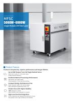 China High Power 1500W 3000W 6000w Max Photonics MFSC.6000 Fiber Laser Source for Metal Laser Cutting for sale