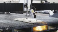 China 26000mm*3000mm Cutting Area Sheet Laser Cutting Machine designed by Chillers Hanli for sale
