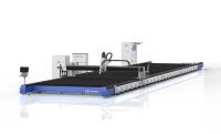 China High Precision Sheet Laser Cutting Machine With Repeat Positioning Accuracy ±0.02mm And CAD Graphic Format Support for sale