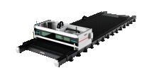 China Industrial Ground Rail Laser Cutting Machine  for Metal Fabrication Project for sale