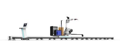 China Streamlined Single-Robot Welding Workstation for sale