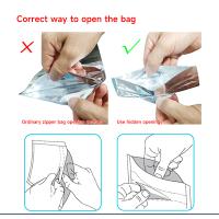 China 1/4 Lb to 5kg Child Resistant Mylar Bags with 60-200 Micron Thickness and Custom Printing Options for sale