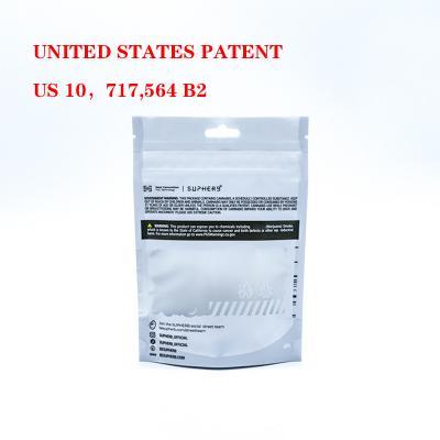 China Child Resistant Bags with Odor Resistance - Self-Standing Zipper Lock Packaging for 52-Month Child Safety for sale