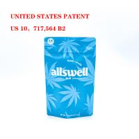 China Enhanced Odor-Blocking Child Resistant Bags with Self-Supporting Plastic Zipper Lock - Custom Sizes Available, Certified Safety Standards for sale