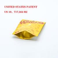 China Custom Odor Proof Child Safe Mylar Bags for Tobacco Packaging with Secure Plastic Zip Lock 8x12 inch for sale