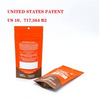 China Child Resistant Mylar Bags 3x4 4x5 4x6 Inches with Odor-Proof Zipper Lock for Edible Packaging for sale