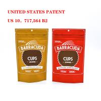 China Custom Child Resistant Mylar Bags 50-200 Microns with Secure Zipper Lock and Odor-Resistant Properties for sale