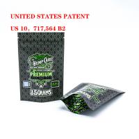 China 3.5g 7g Smell Proof Mylar Bags Child Resistant Ziplock Stand Up Food Packaging Custom Logo for sale