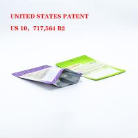 China Custom Child-Resistant Smell-Proof Mylar Bags with Plastic Zipper Lock for Tobacco Packaging - Multiple Sizes Available for sale