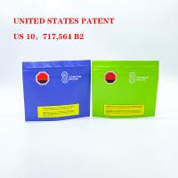 China Custom Tobacco Packaging Bag - Child Resistant Aluminized Composite Moisture Proof Zipper Bag with 1000 PCS MOQ for sale