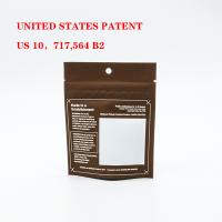 China Custom Child-Resistant Mylar Bags with Secure Zipper Lock for Tobacco Packaging 8x12 inch for sale