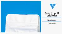 China Moisture Proof Flat Square Bottom Bags - 5 OZ to 35 OZ Sizes Available for sale