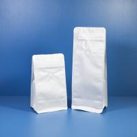 China Coffee Bean Air Valve Bags 500g 1kg 2.5kg with One-Way Degassing Valve and 120 Micron Thickness for sale