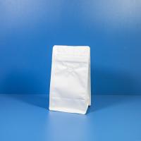 China Coffee Bean Air Valve Bags 500g 1kg 2.5kg with One-Way Degassing Valve and 120 Micron Thickness for sale