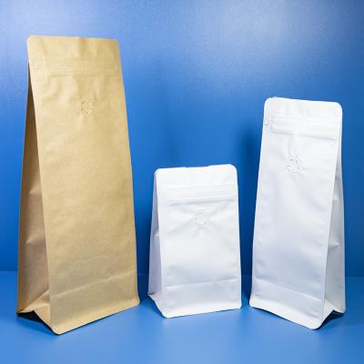 China Recyclable Aluminum Foil Coffee Packaging Bags with Degassing Valve - 250g to 1000g Resealable Ziplock Bags for sale