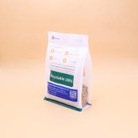 China Recyclable 8-Sided Flat Bottom Food Pouch with 30-50% PCR Content and 5,000+ Cycle Zipper for sale