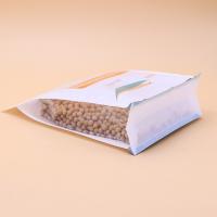 China Recyclable 8-Sided Flat Bottom Food Pouch with 30-50% PCR Content and 5,000+ Cycle Zipper for sale
