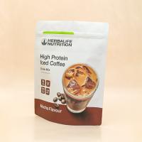 China PET Aluminized Composite Self-Standing Zipper Bags 100g-1kg Capacity Food Grade Coffee Packaging for sale