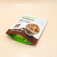 China PET Aluminized Composite Self-Standing Zipper Bags 100g-1kg Capacity Food Grade Coffee Packaging for sale