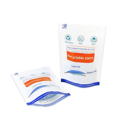 China Eco-Friendly Recycled Stand-Up Food Storage Bags - GRS Certified Multi-Layer Packaging with Superior Barrier Protection for sale