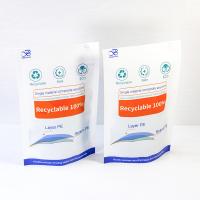 China Custom Printed Stand Up Pouch Bags with Recycled Materials - Triple Barrier Protection & GRS Certified for sale