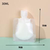 China Flap Spout Bag 30ml 50ml 100ml Capacity Food-Grade Packaging with Self-Adhesive Seal for sale
