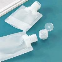 China Lightweight Plastic Spout Pouch with Cap - 30ml to 100ml Capacity, Leak-Proof Liquid Packaging Solution for sale